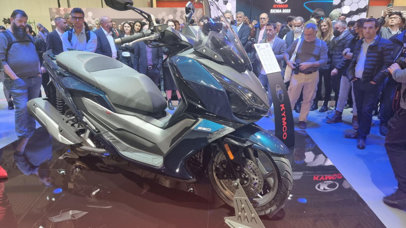 Eicma 2022: Kymco Downtown 350 GT - kymco