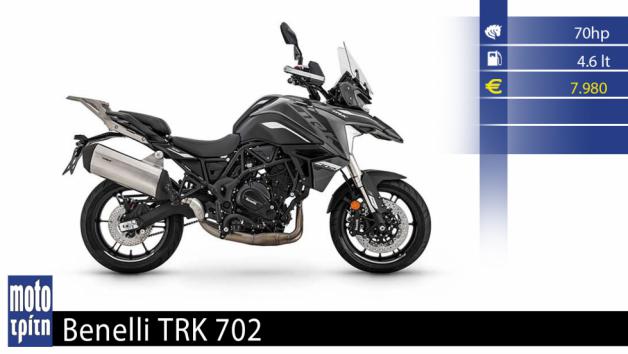 Benelli TRK 702: 70 άλογα και κατανάλωση 4,2 λτ/100χιλ - benelli trk 702