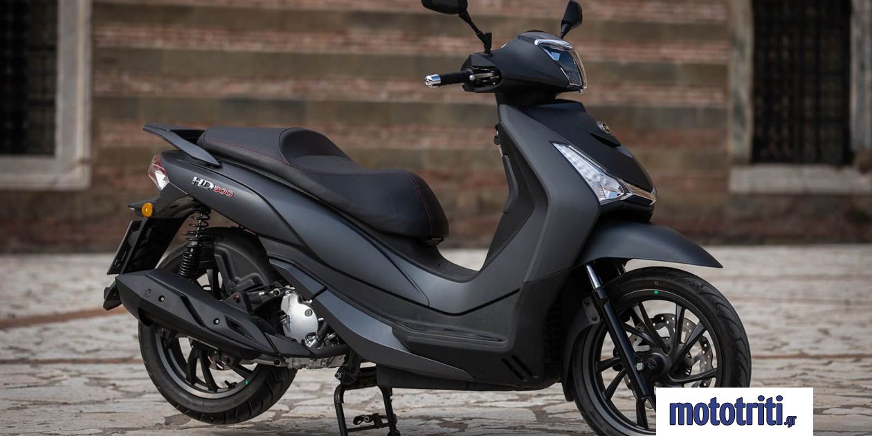 Sym HD 300: Αξιόπιστος Κινητήρας F4 16 ιντσών τροχοί - sym hd 300 abs / tcs